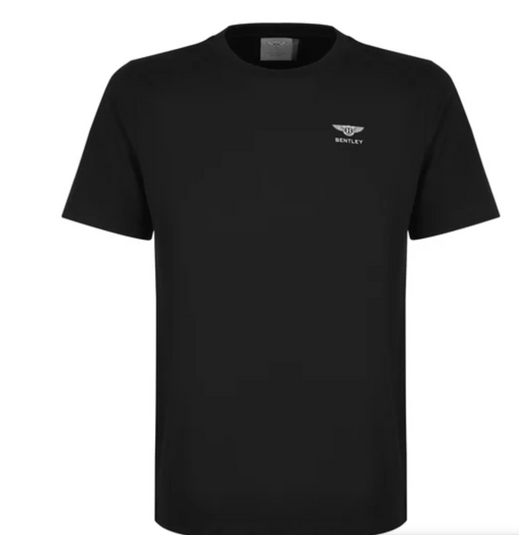 Men's Signature T-Shirt - Black | Bentley Lifestyle Merchandise | Park ...