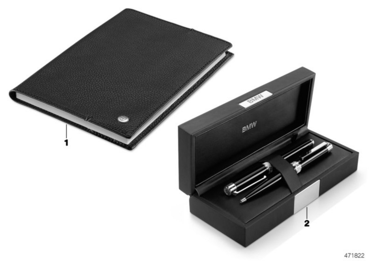 BMW Genuine Iconic Calfskin Leather N... | BMW Lifestyle Merchandise ...