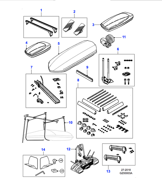 Jaguar Roof Sport Box | Jaguar Roof Accessories | Park's Store