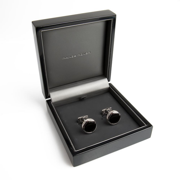 Land Rover Range Rover Cufflinks - Black | Land Rover Lifestyle ...