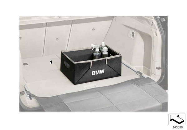 Genuine BMW Collapsible Box | BMW Interior Protection & Storage | Park ...