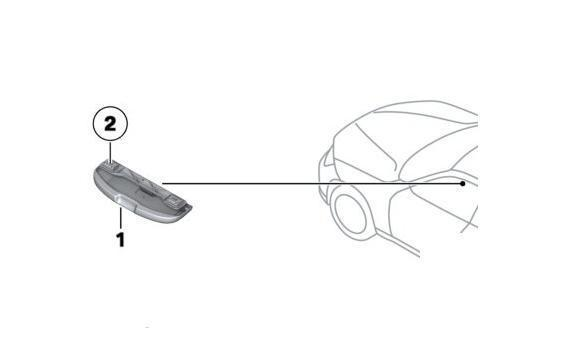 BMW Genuine Overhead Roof Glasses Sto... | BMW Interior Protection ...