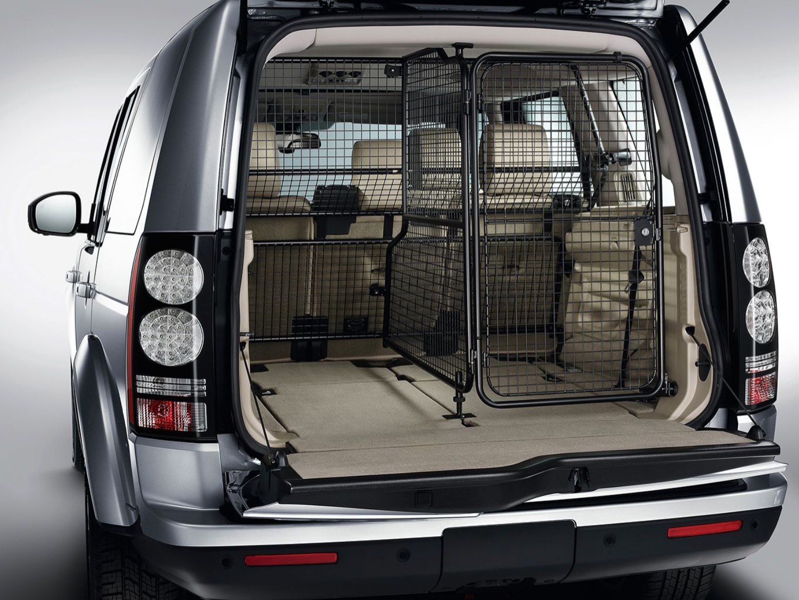 Land Rover Luggage Partition Divider | Land Rover Dog Guards | Park's Store
